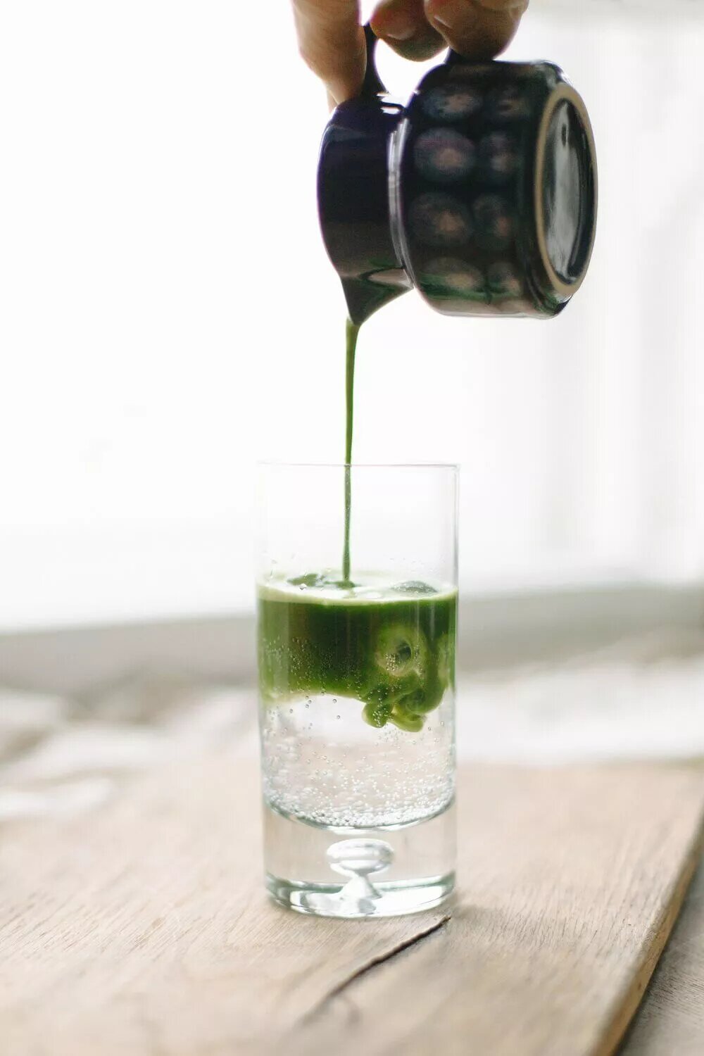 Matcha tonic cocktail - Moya Matcha Nederland